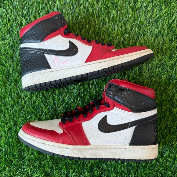 Jordan | Shoes | Nike Air Jordan Retro High Og Satin Red White Black ...